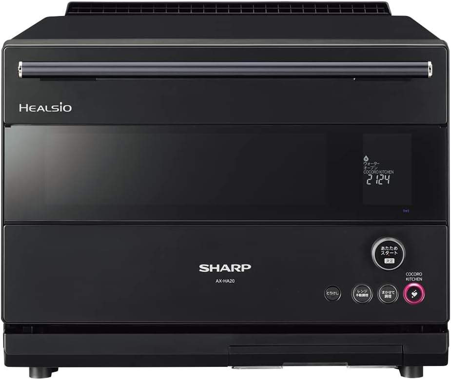 Amazon | シャープ ウォーターオーブン ヘルシオ AX-LSX3A-T ブラウン 30L 2段 コンベクション あぶり焼き 音声操作 対話 スマホ連携 高性能センサー プレミアムモデル ...