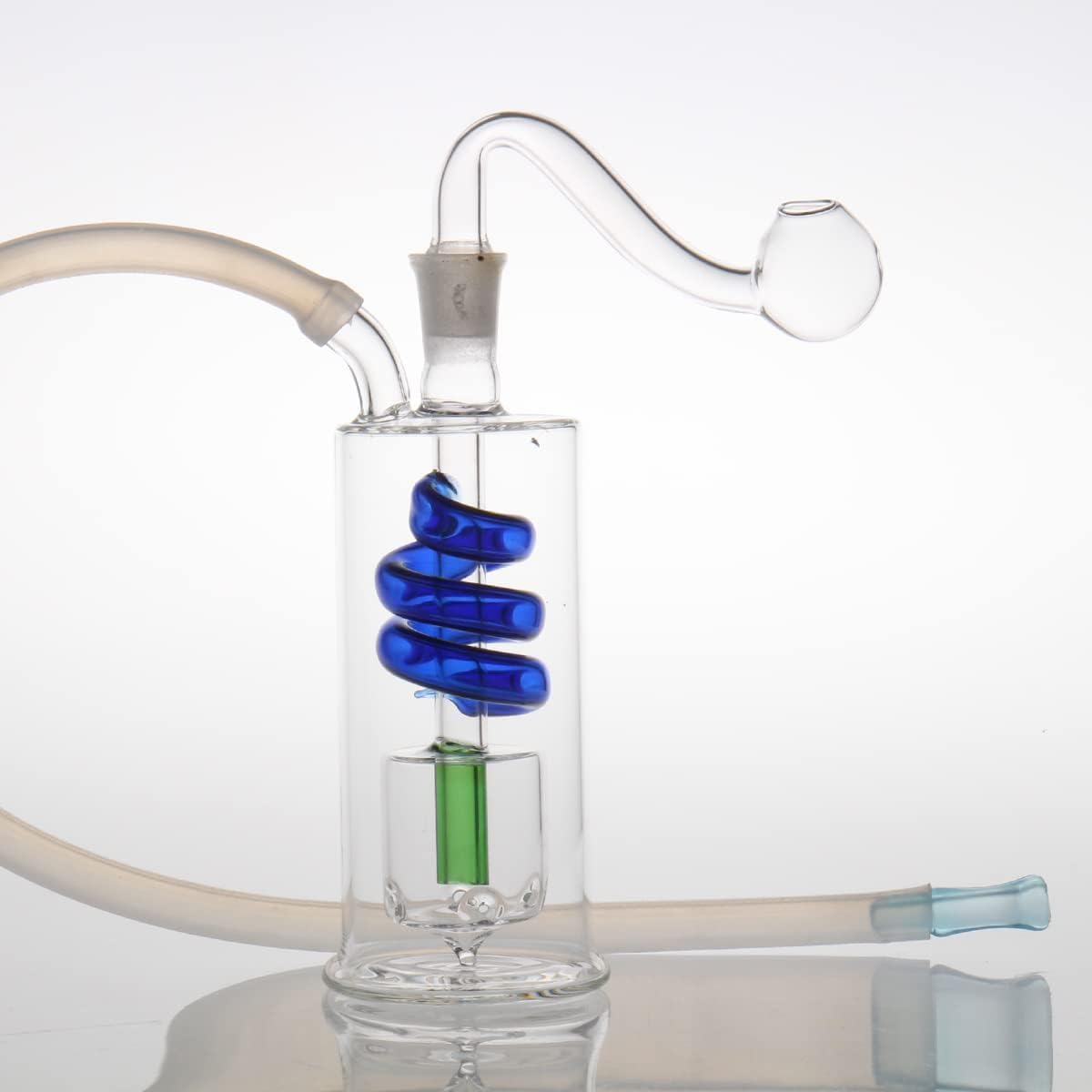 Mini Bong 10mm Portable Oil Burner Glass Water Bong Smoking Pipe ...