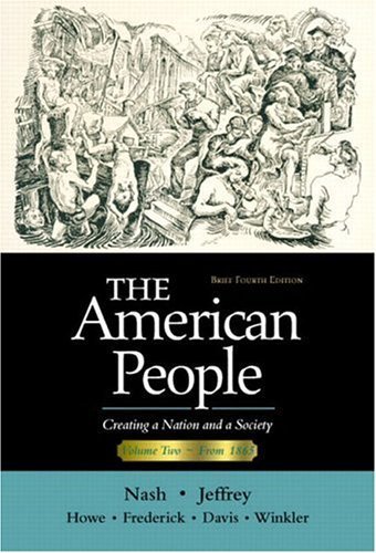 Amazon.com: The American People, Vol. 2, Chapters 17-31: Creating a ...