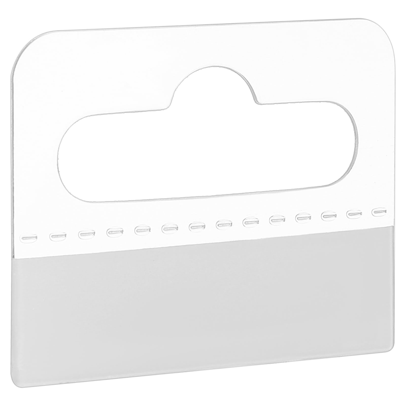 Amazon.com : 400 PCS Clear Hang Tabs, Thicken Sticky Hanging Tabs Slot ...