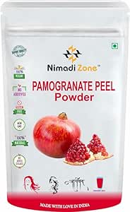 Nimadi Zone Pomegranate Peel Powder (Punica Granatum/Anar Peel Powder ...