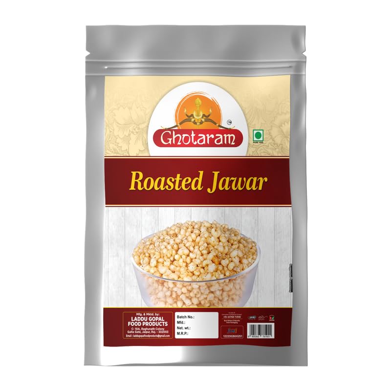 Ghotaram Amravati Authentic Sorghum Jowar Jawar Puff Kurmura Kurmure ...