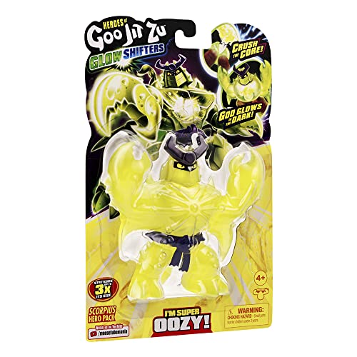 Heroes of Goo Jit Zu CO42505 Action Figure Toy, Glow Shifter Scorpius ...