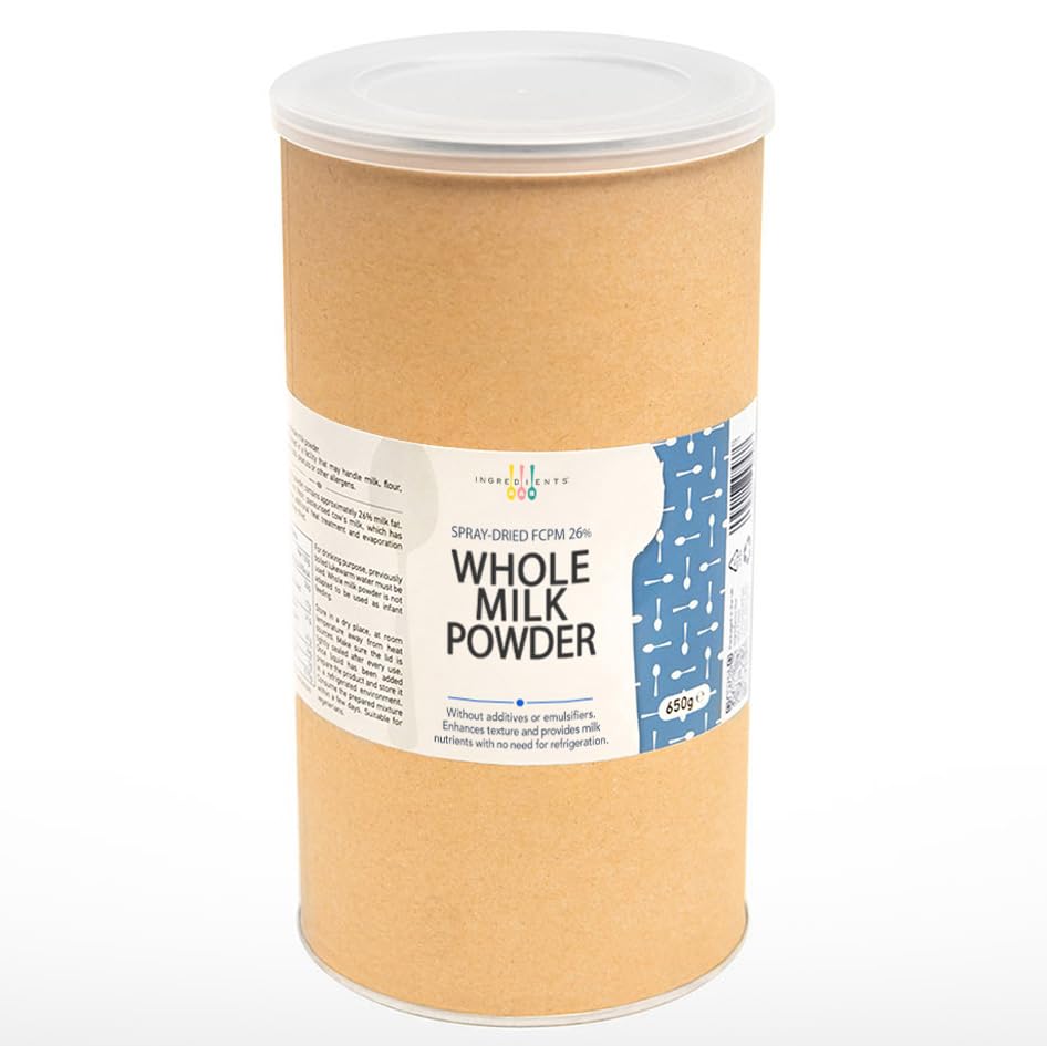 Whole Milk Powder | 100% Pure, No Additives or Emulsifiers | Full Cream ...
