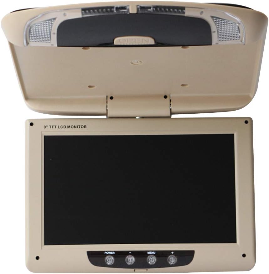 Amazon.com: Kunfine Car Overhead Player 9 Inch Wide IPS Screen Video ...