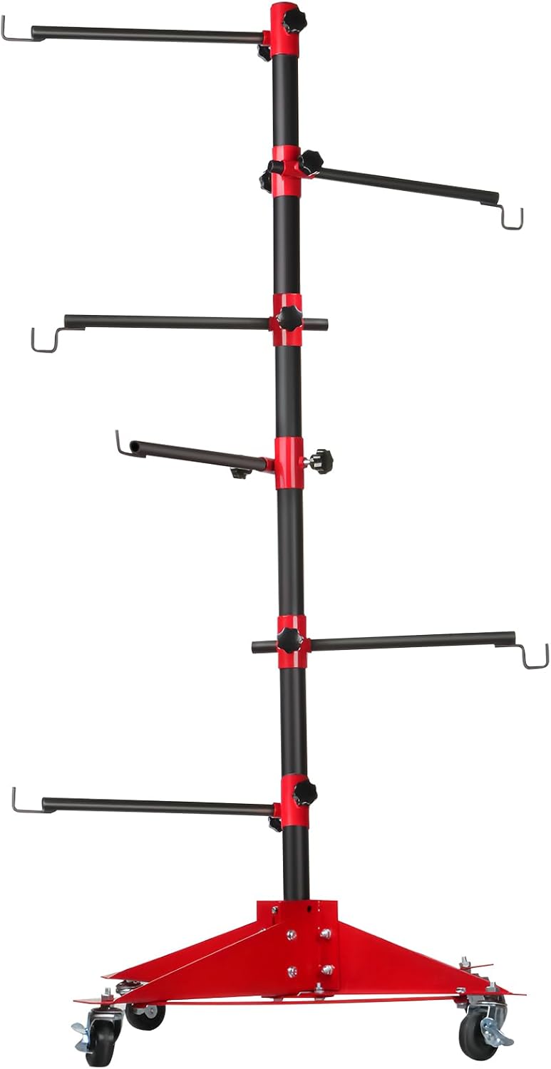 Amazon.com: Panel Tree Paint Stand Panel Holder, Adjustabl Center Post ...