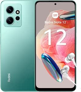 Xiaomi Redmi Note 12 Mint Green 4GB RAM 128GB ROM : Amazon.co.uk ...