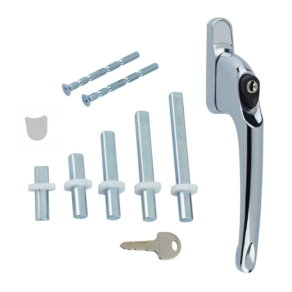 FixRello 1 x Chrome Window Handles for uPVC Windows - uPVC Window ...