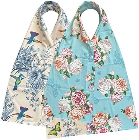 Amazon.com : TOCKONIMN Adult Bibs Scarf for Women Eating - Dignified ...