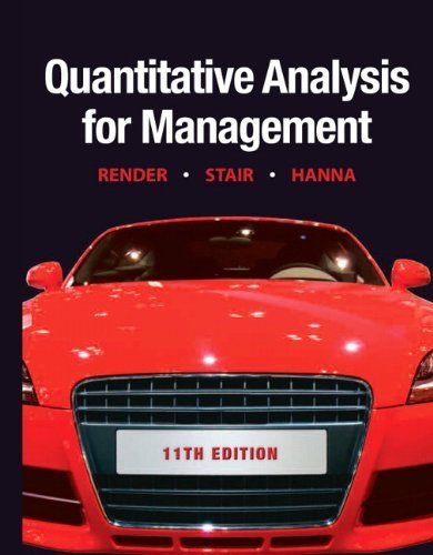 Quantitative Analysis for Management (11th Edition)...: J.K.: Amazon.com: Books