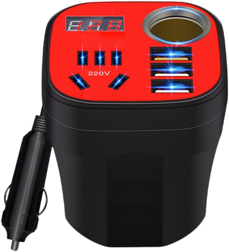 Amazon.com: IpowerBingo 1000W Power Inverter 12V DC to 110V AC Car Plug ...