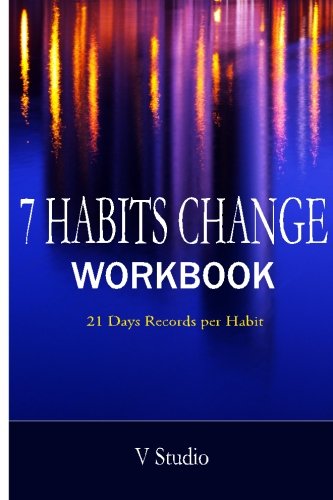 Amazon.com: 7 Habits Change Workbook: 21 Days Records per Habit (habit ...