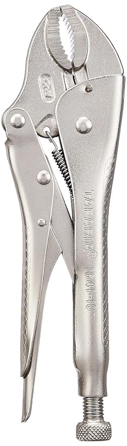 SP Electron 1641-10/1641N-10, 250 mm Curved Jaw Locking Pliers, Mole ...