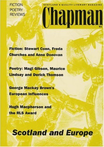 Scotland and Europe - 93 (Chapman Magazine) (Chapman New Writing): Joy ...