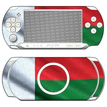 Amazon.com: Sony PSP-E1000 / E1004 Design Skin "flag of Madagascar ...
