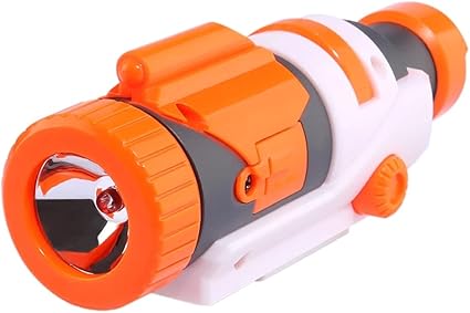 Amazon.com: AngelReally Plastic Tactical Flashlight for Nerf Modify Toy ...