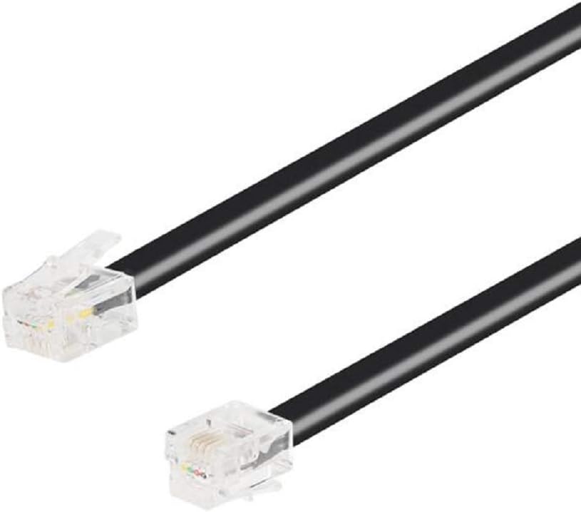 Amazon.com: Part Express EopZol 10ft Telephone Line Cord Cable Wire ...