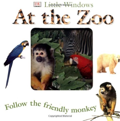 At the Zoo: Follow the Friendly Monkey (Little Windows) : Sirett, Dawn ...