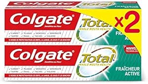 Colgate Colgate Total FR Active - Les 2 tubes de 75ml : Amazon.fr ...