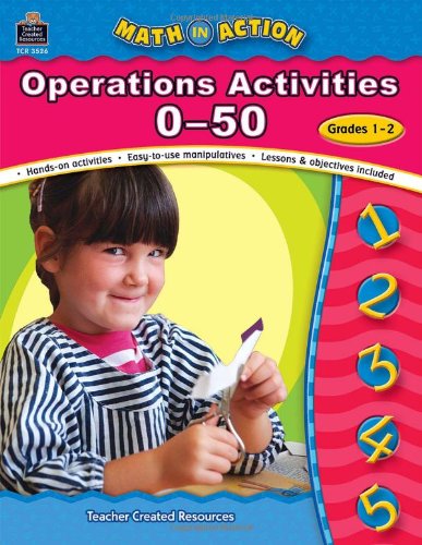 Amazon.com: Math In Action: Operation Activities 0-50, Grades 1-2 (Math ...