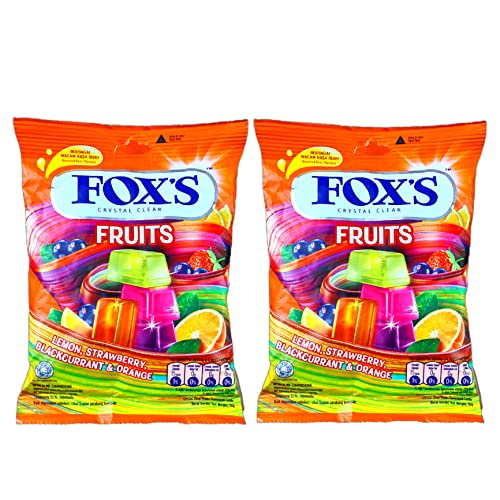 Fox's Crystal Clear Fruits Candy 90g (90Gms- Pack of 2) - Price History
