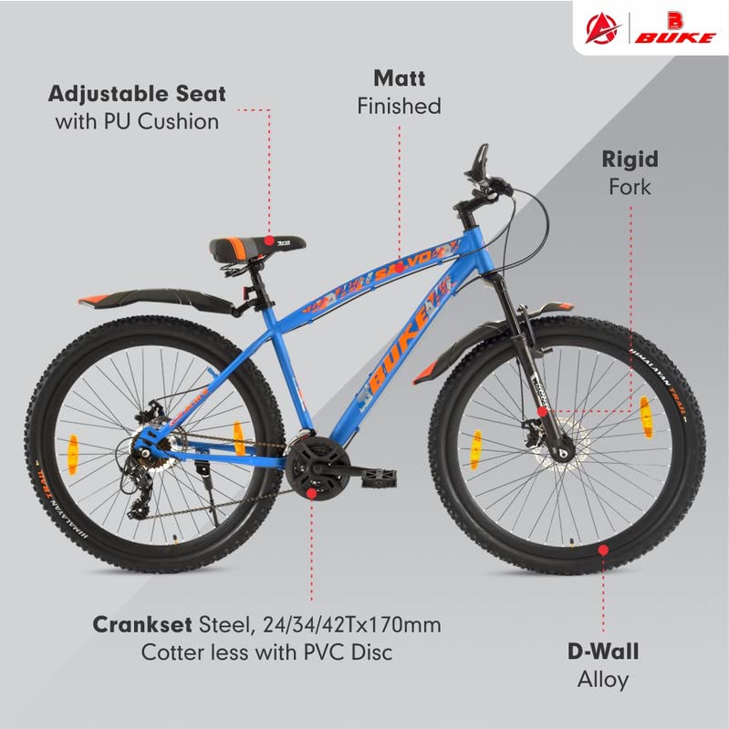 Avon Buke Bicycles Salvo 29T MTB | Wheel Size:29 inches | High-Tensile ...