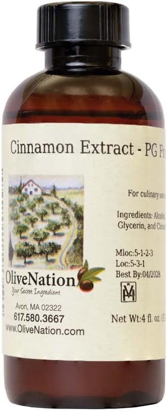 Amazon.com: OliveNation Pure Cinnamon Extract - 16 ounces - Gluten-free ...