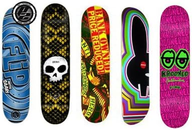 Amazon.com : 5 Antihero Flip Krooked Zero Popwar 8.25 Skateboard Deck ...