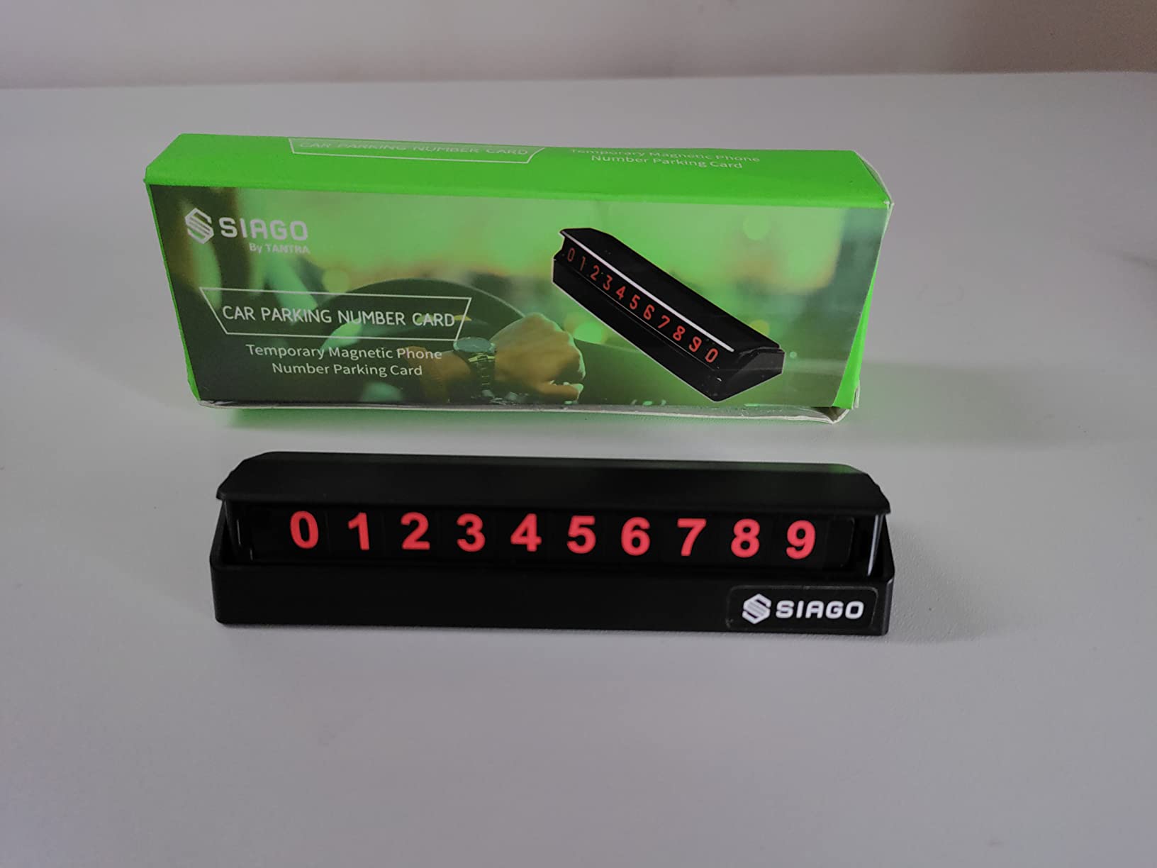 TANTRA Car Dashboard Number Display - Mobile Number Display for Car ...