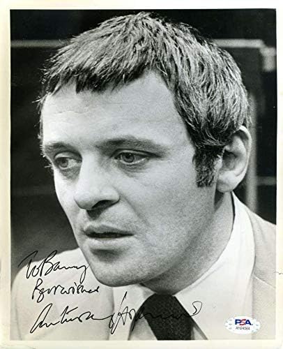 Anthony Hopkins Coa Signed 8x10 Photo Autograph - PSA/DNA Certified ...