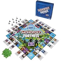 Amazon.com: MONOPOLY: Fortnite Collector's Edition Board Game Inspired ...