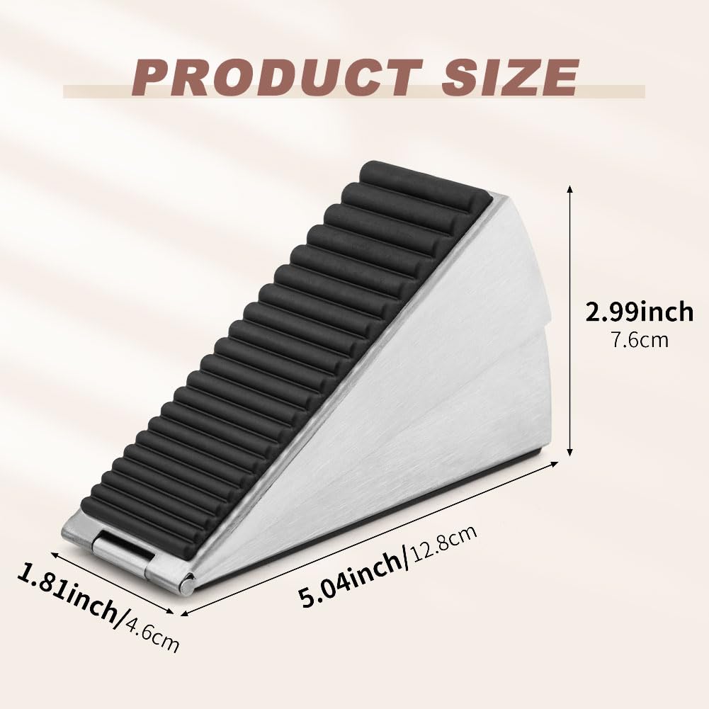Snapklik.com : Door Stopper, Heavy Duty Door Stopper, 3 Inch High ...