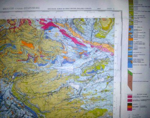 Amazon | Brough Under Stainmore: Solid with Drift Geology Map (1: 50 ...