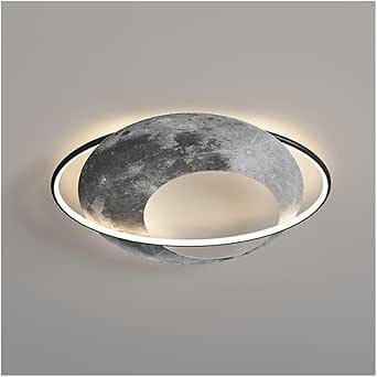 LED Moon Ceiling Lamps - Nordic Corridor Aisle Planet Moon Lamp ...