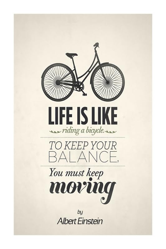 HK PRINTS Albert Einstein Motivational Quotes Wall Poster for Room ...