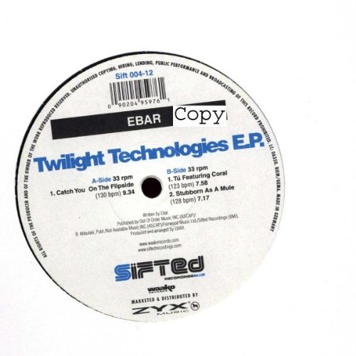 Ebar - Twilight Technologies Ep [Vinyl] - Amazon.com Music