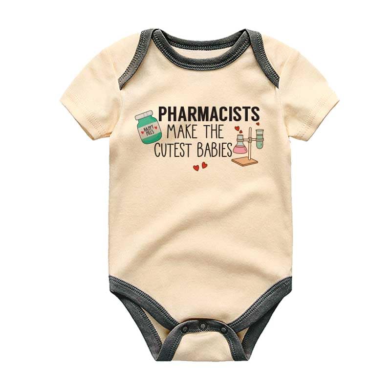 Amazon.com: Funny Pharmacist Baby bodysuit Custom Unisex infant clothes ...