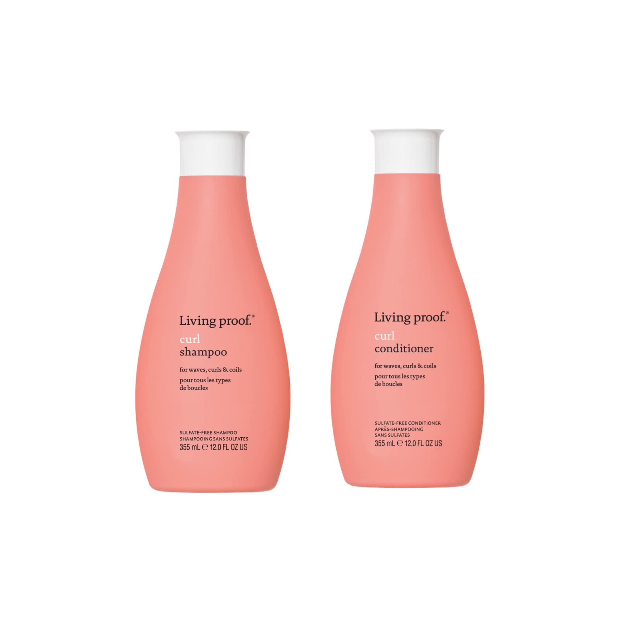 Amazon.com: Living proof Curl Shampoo + Conditioner Bundle : Beauty ...