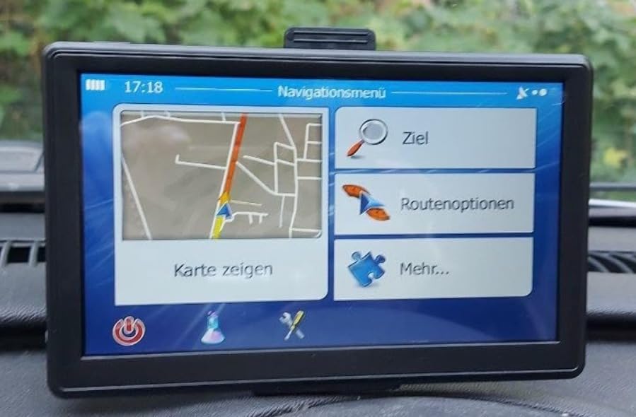 Jimtour GPS Navigationsgerät für Auto LKW 2024 LKW Navi Auto 7 Zoll LKW ...