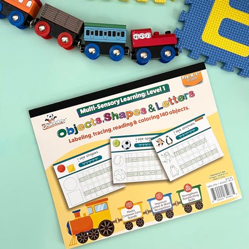 Snapklik.com : Channies Multi-Sensory Learning Workbook For Pre-K To ...