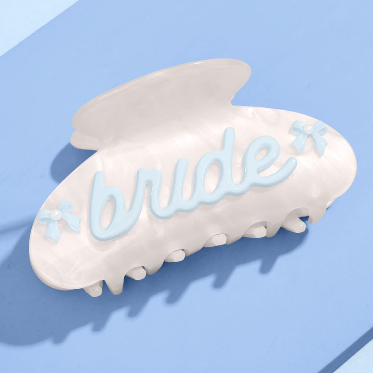 Amazon.com : xo, Fetti Bride Beauty Clips - 4 pc | Bachelorette Party ...