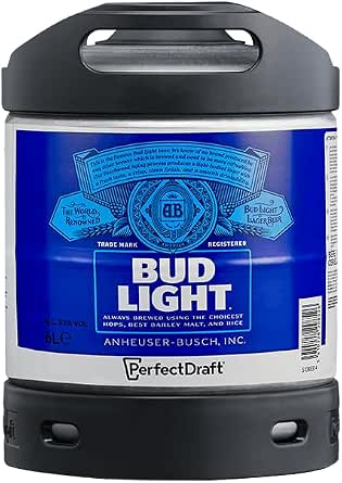 Perfect Draft Bud Light 6L Keg : Amazon.co.uk: Grocery