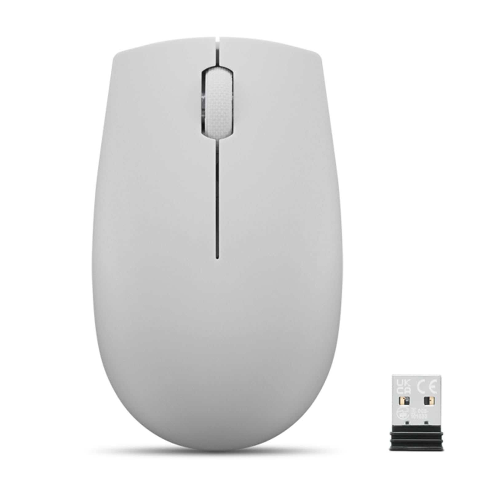 Lenovo 300 Wireless Compact Mouse (Arctic Grey) with battery : Amazon ...