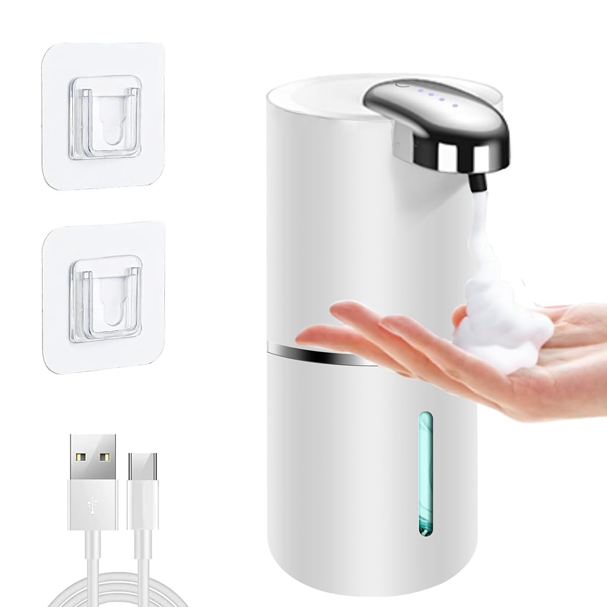 HANNEA® Automatic Soap Dispenser Soap Foamer Dispenser No-Touch ...