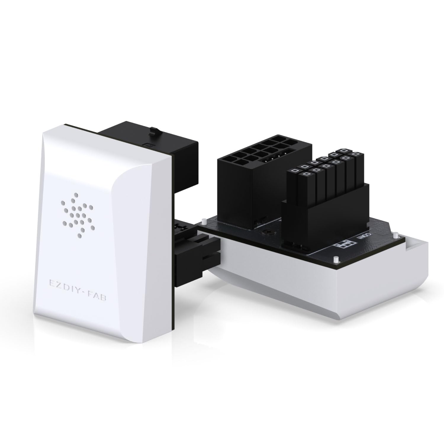 Amazon.com: EZDIY-FAB PCIe 5.0 12VHPWR GPU Power Bridge, 12+4 Pin Angle ...