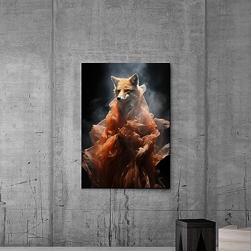 Amazon.com: Fox Art Print, Fox Wall Decor, Woodland Animals, Nursery ...