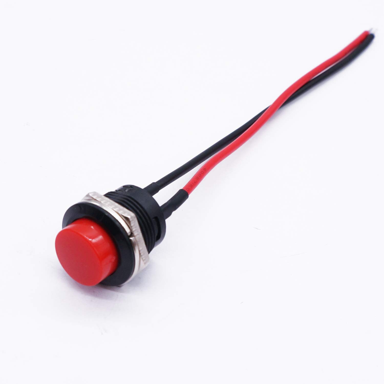 Snapklik.com : Twidec/10Pcs Momentary Push Button Switch SPST AC250V/3A AC125V/6A Mini Off(ON ...