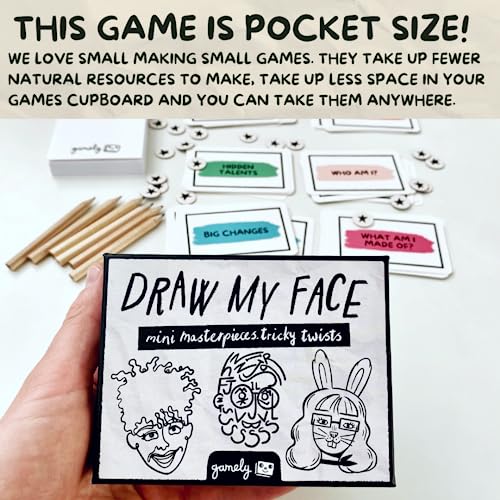 Draw My Face: The pocketsize party game of sixty-second portraits with ...