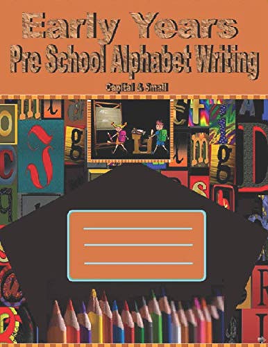 Early Years Pre-School Alphabet Writing (Capital & Small) | Amazon.com.br