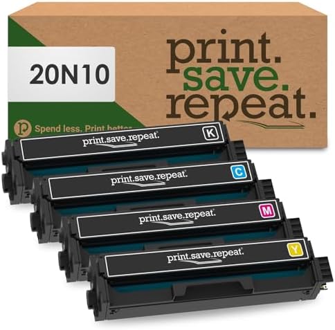 Amazon.com: CS331 CX331 Toner Cartridge Set: Dophn 4 Pack 20N10K0 ...
